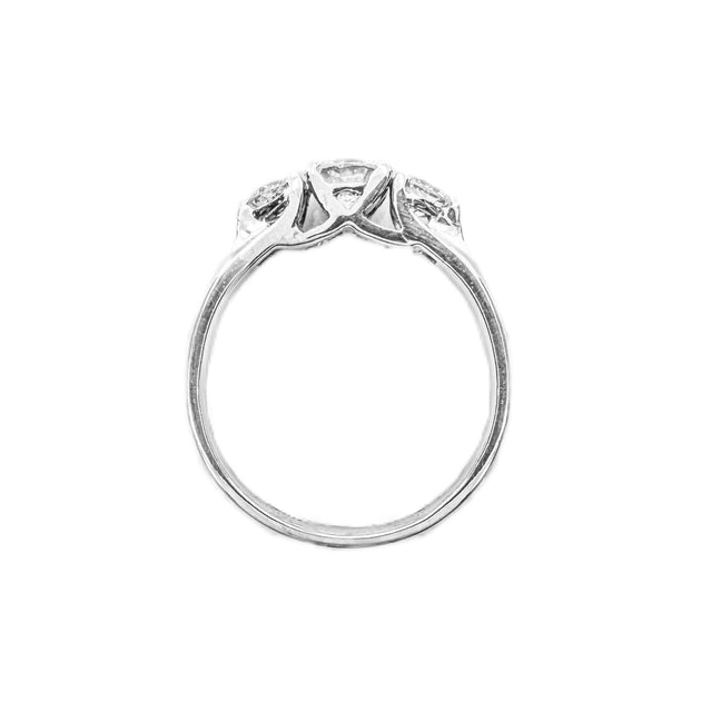 18ct Diamond Trilogy Ring | CG Jewellery