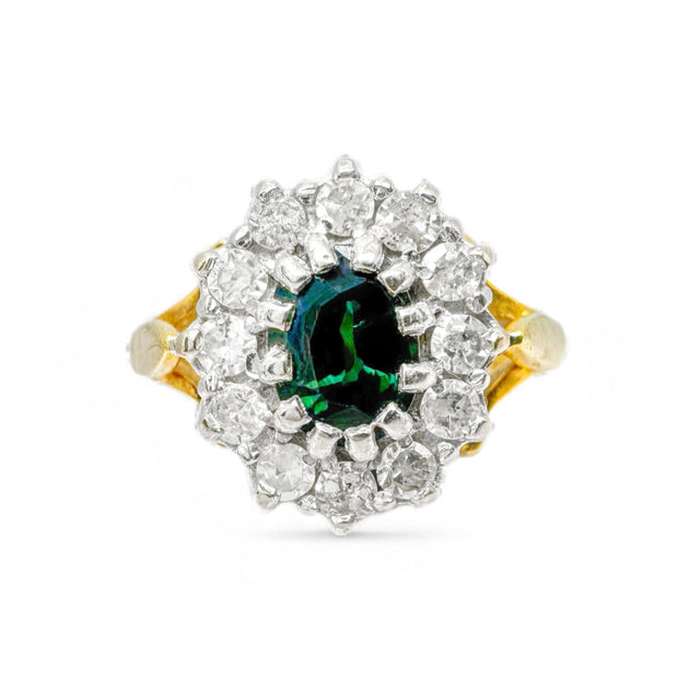 18ct Sapphire & Diamond Ring | CG Jewellery