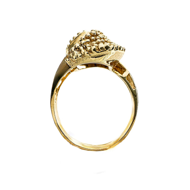 18ct Yellow Gold Ball Ring | CG Jewellery