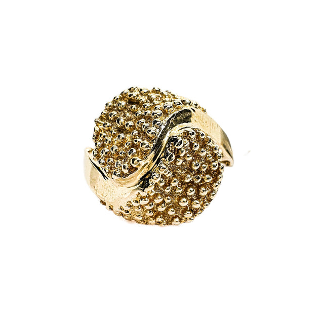 18ct Yellow Gold Ball Ring | CG Jewellery